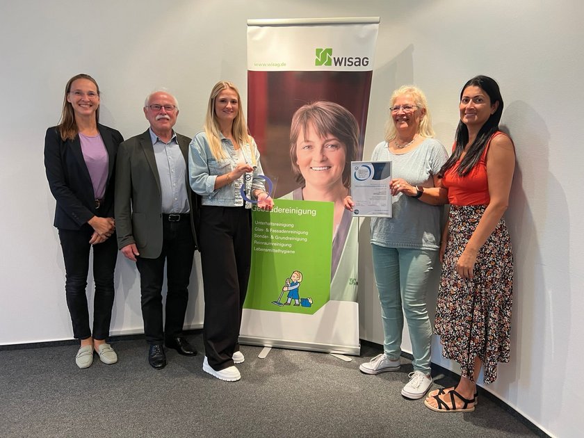 Ausgezeichnet: die Förderung von Jugendlichen der WISAG ...